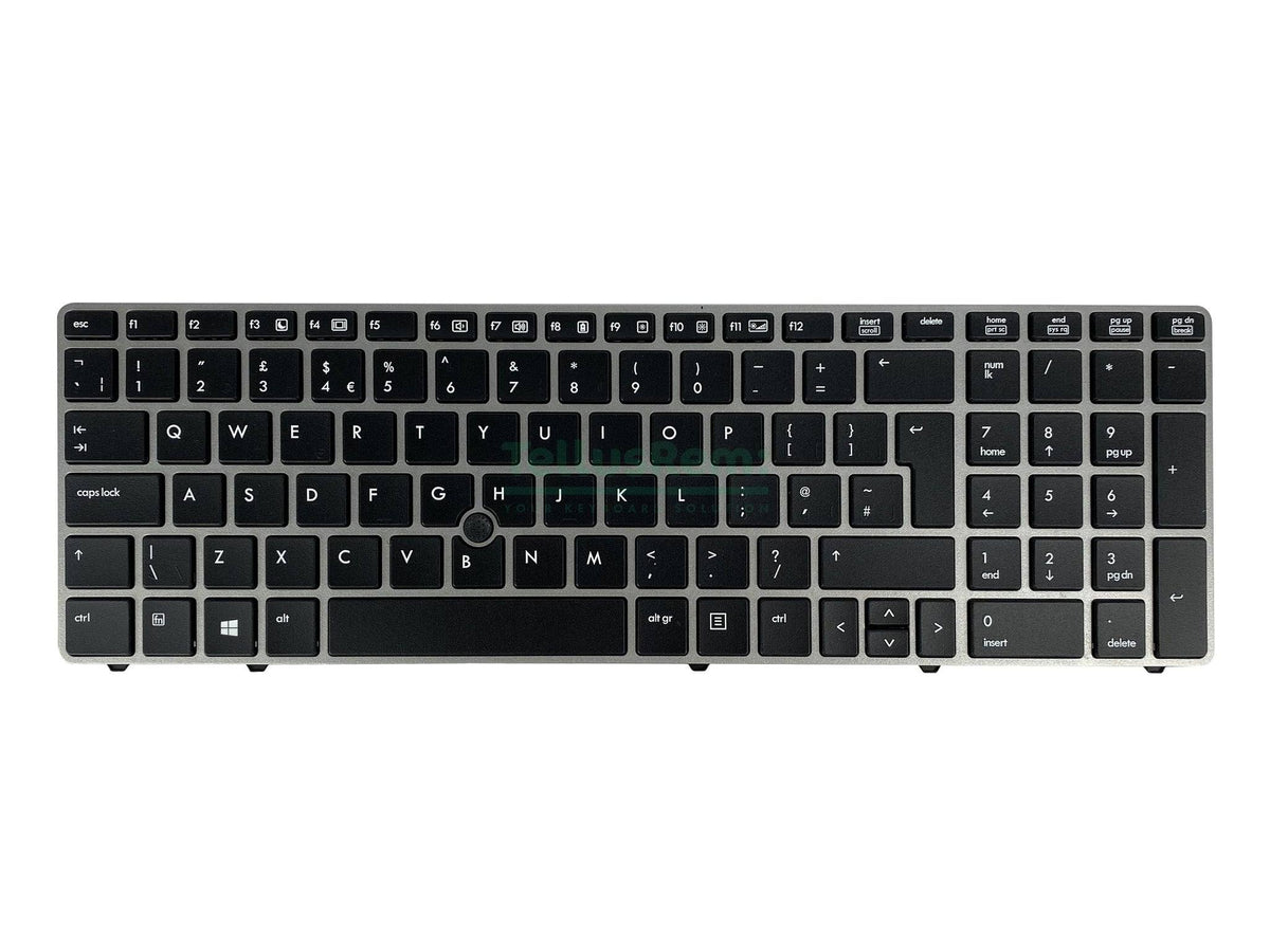 HP 6560B 6565B 6570B 6475 8560P 8570P Keyboard, SILVER